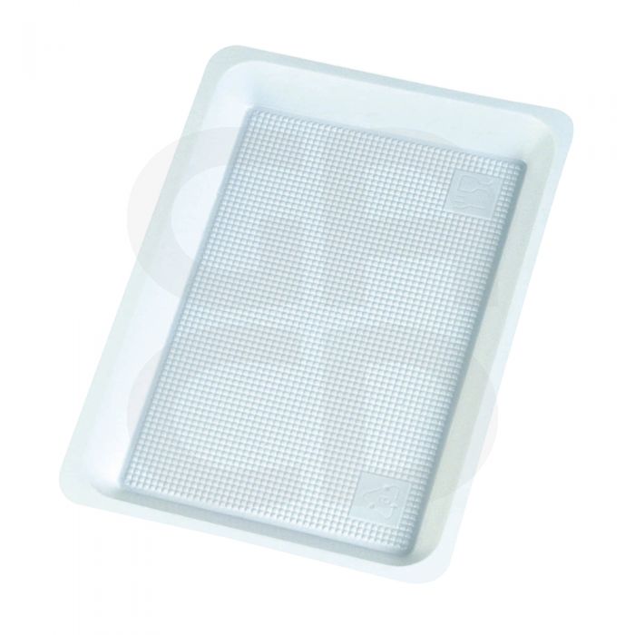 Plateaux jetables sans compartiments - Le lot de 400 plateaux striés 15 ...
