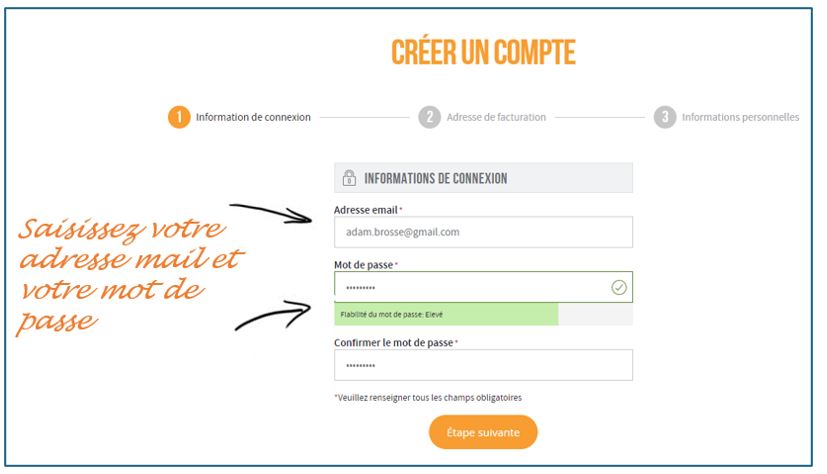 Je ne suis pas encore client chez vous, comment puis-je créer mon compte